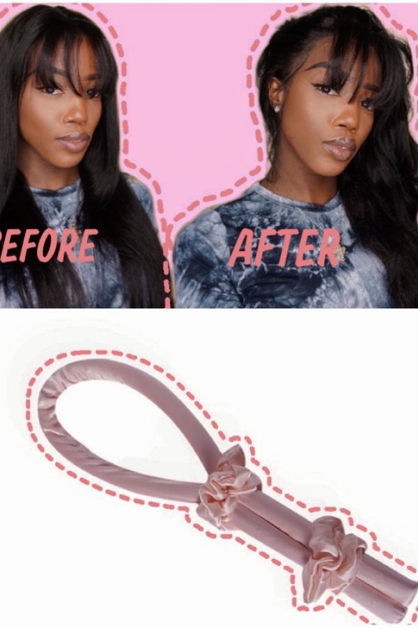 pink heatless silk roller kit - NEW ARRIVAL - Wig Encounters